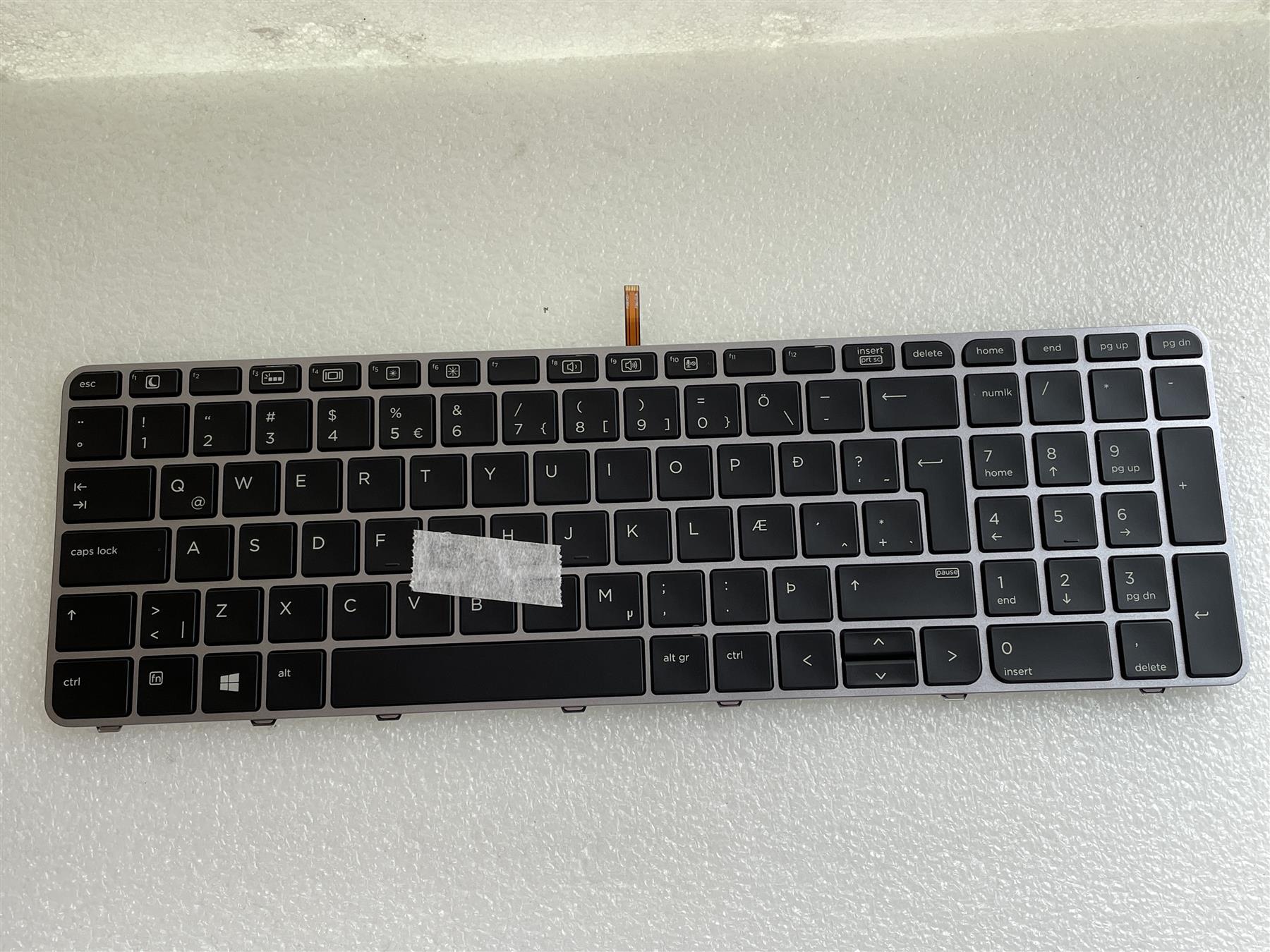 For HP EliteBook 850 G4 - 755 G3 836623-DD1 Keyboard Icelandic Genuine