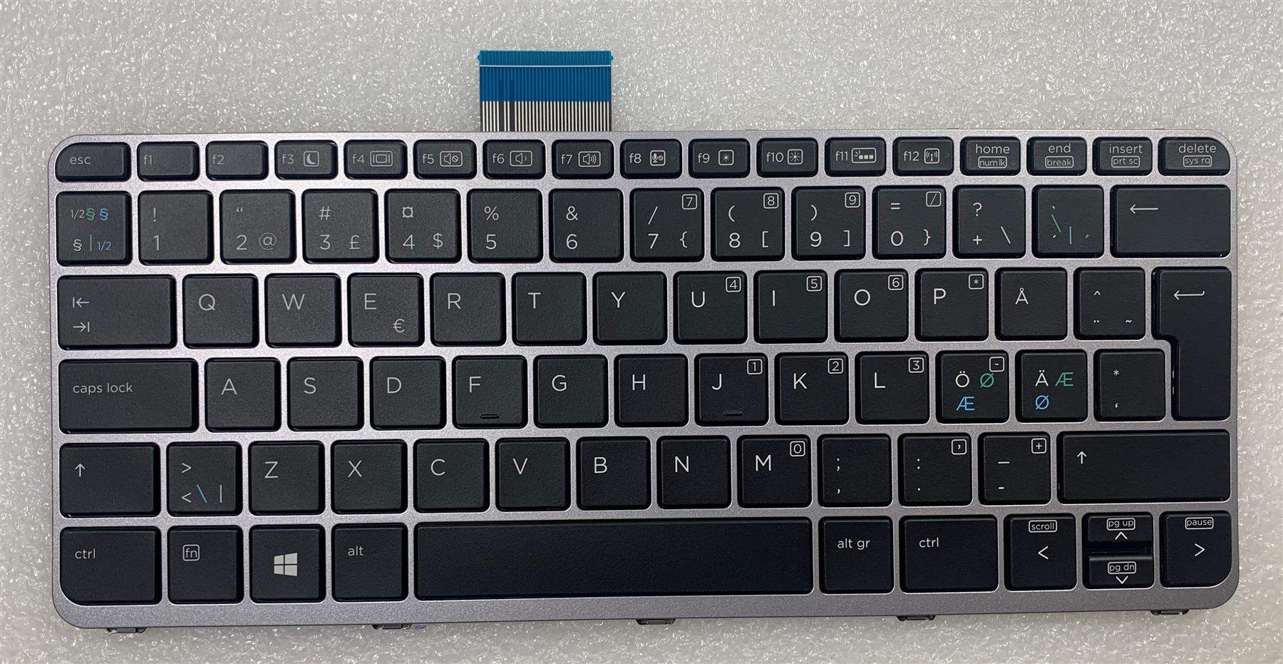 HP EliteBook Folio 1030 G1 842324-DH1 Denmark Finland Norway Backlit K