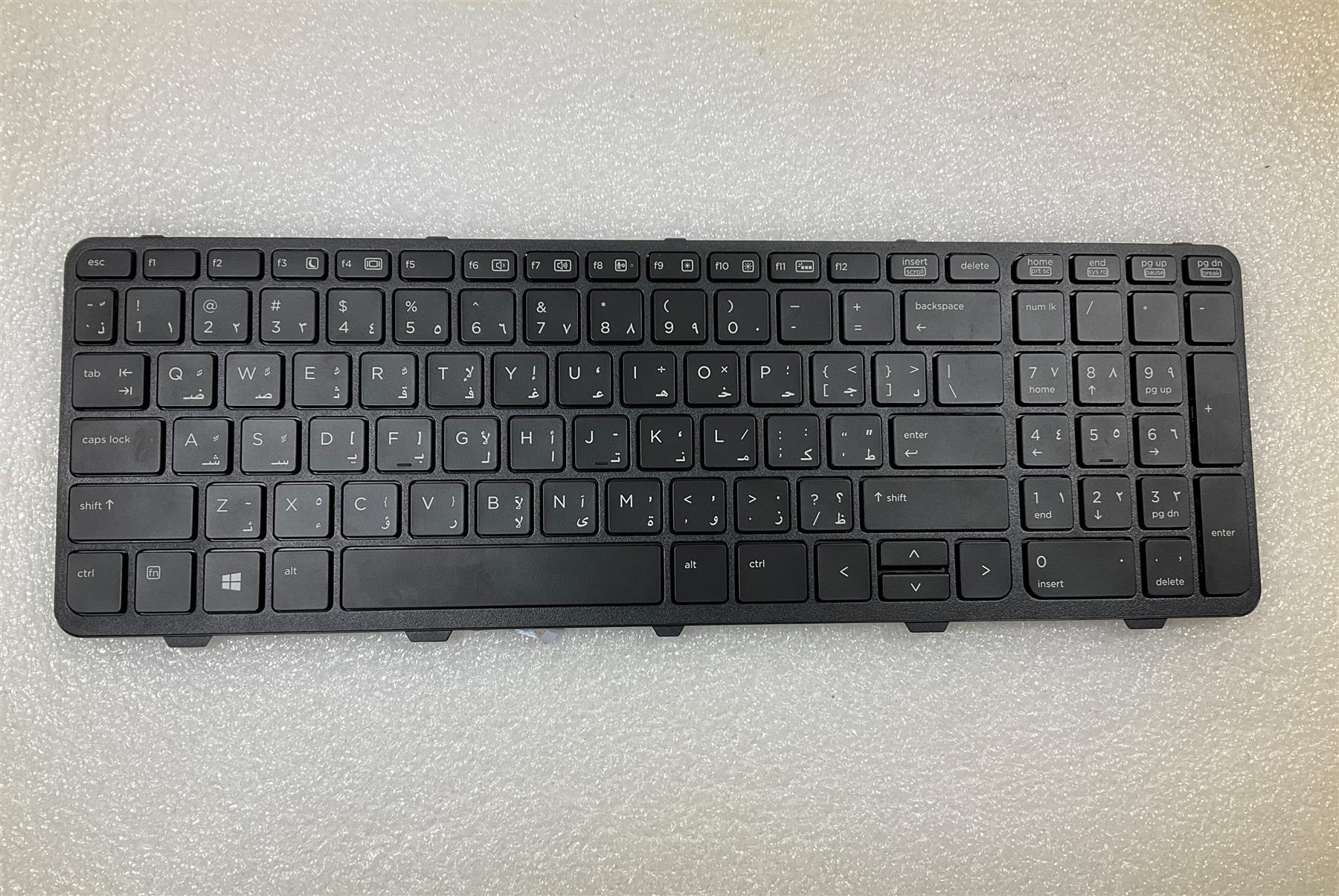 HP ProBook 650 655 G1 Notebook 787801-171 Arabic English Backlight Key