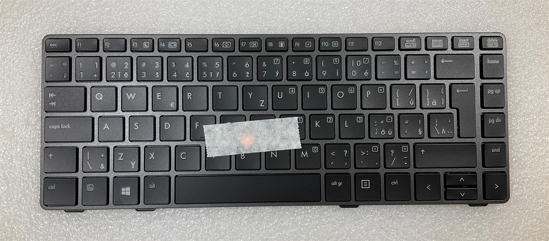 HP EliteBook 8460W 8470P 8470W 702649-FL1 700944-FL1 Czech Slovakia Ke