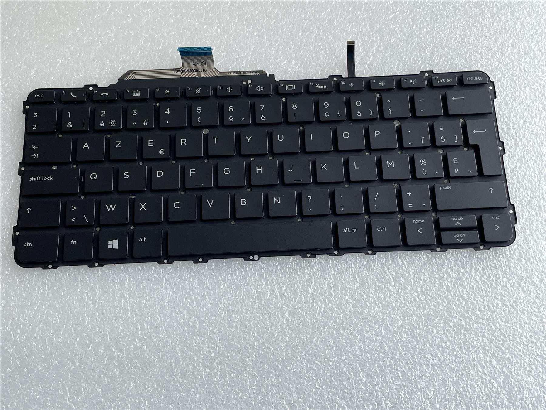 For HP EliteBook Folio G1 850915-A41 Keyboard Belgian French Genuine N